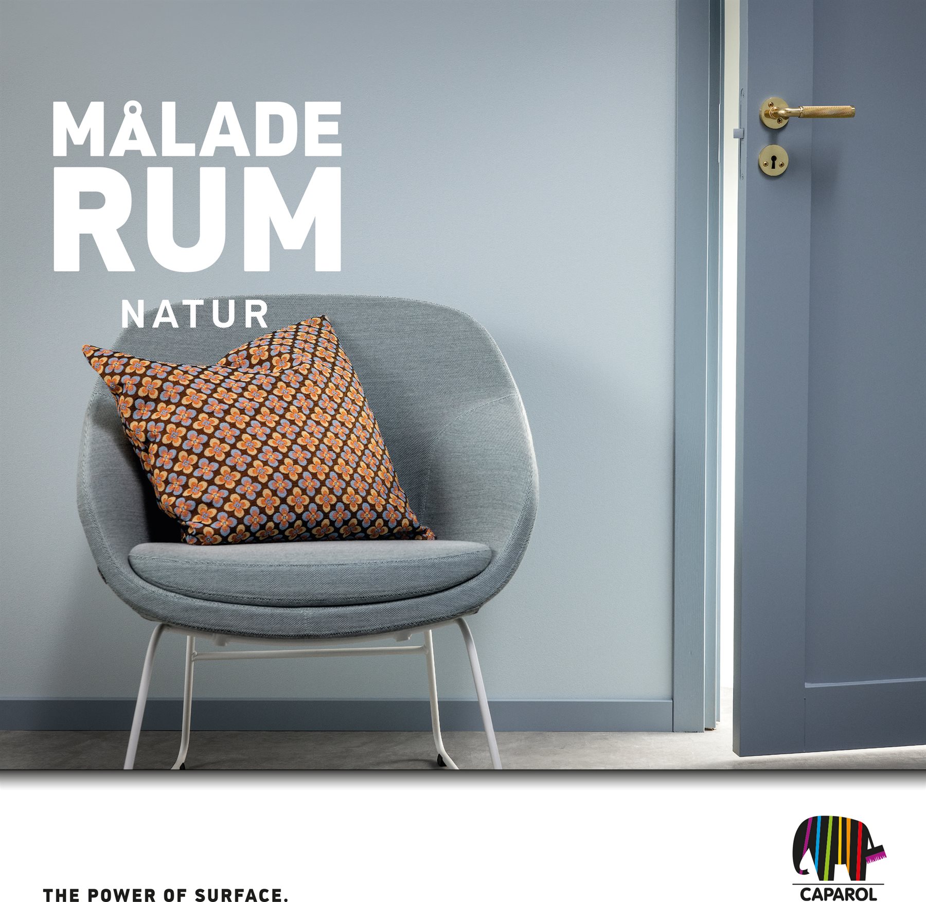 Målade rum Natur färgkarta