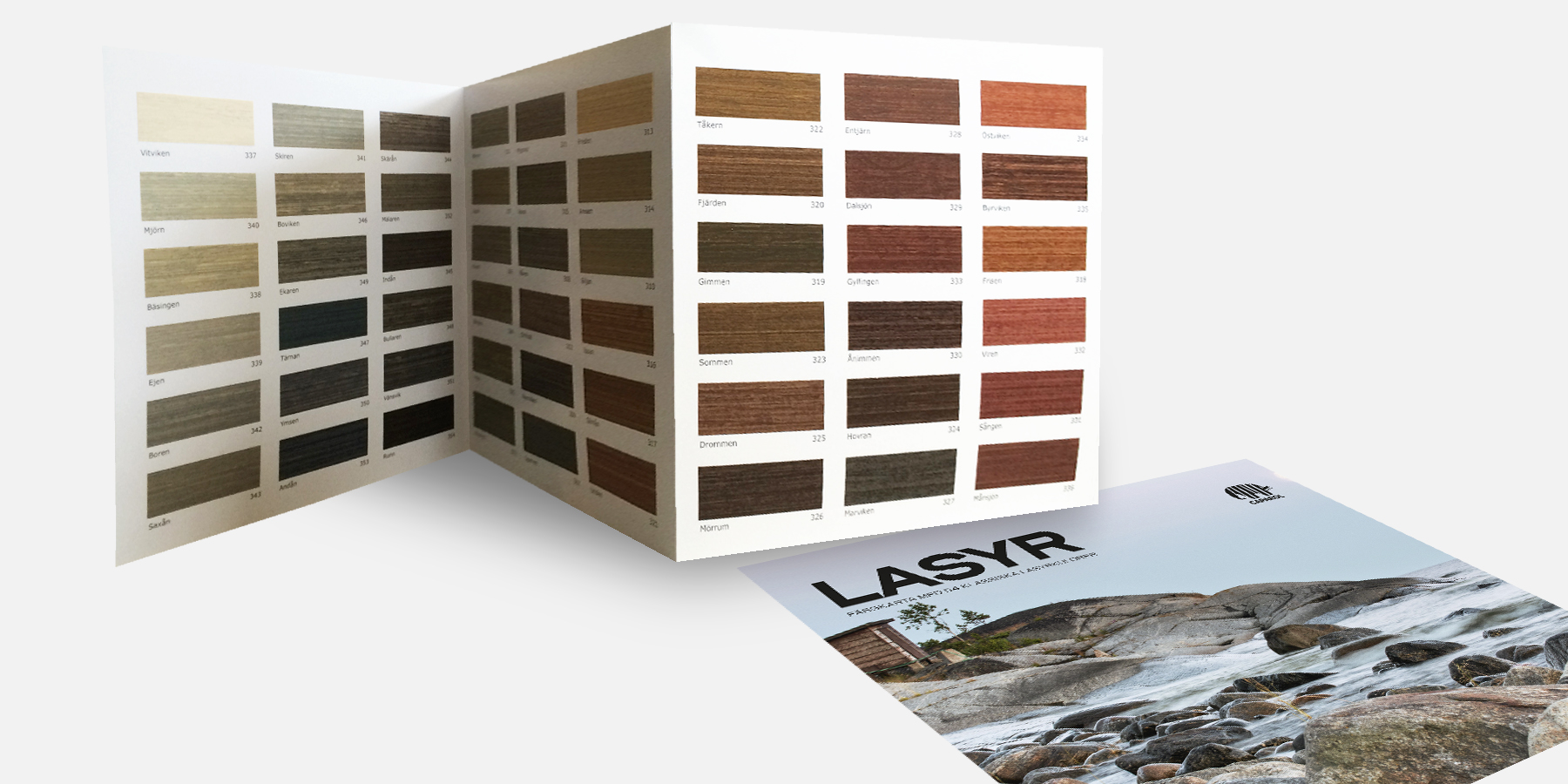 Köp LASYR färgkarta hos din färghandlare - Caparol